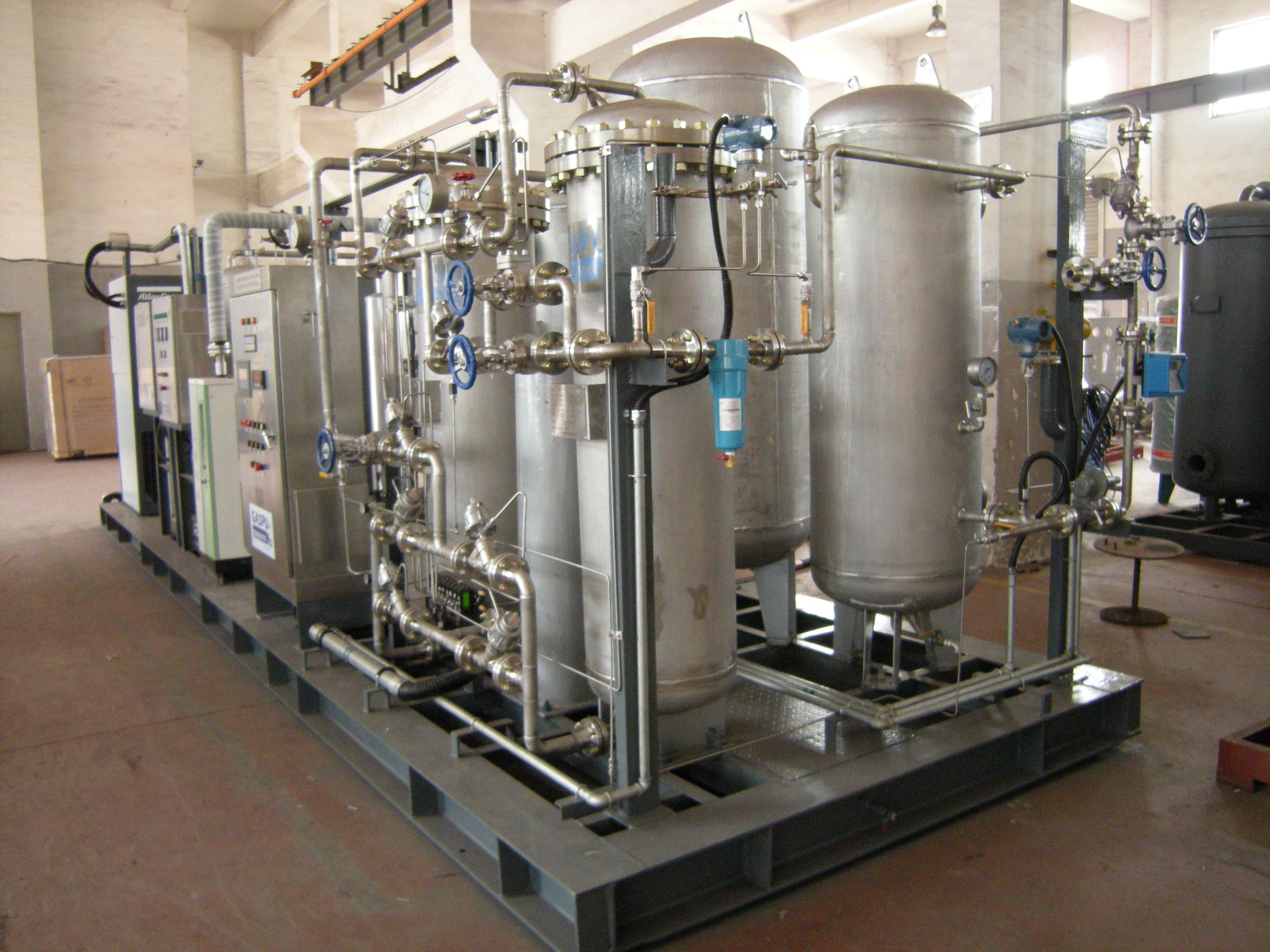 PSA Nitrogen Generator 20-300SCFM untuk Industri Minyak dan Gas